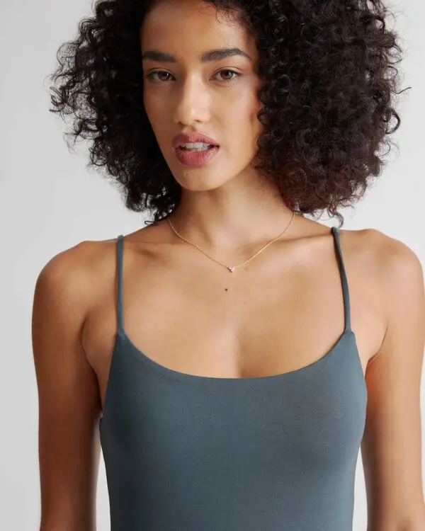 Quince Tencel Jersey Wide Leg Jumpsuit
