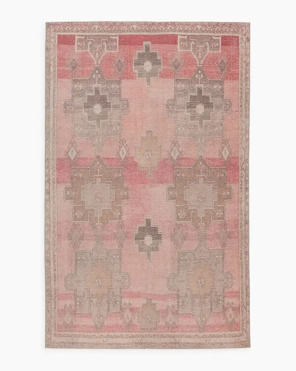 Quince Cara Rug - Rose