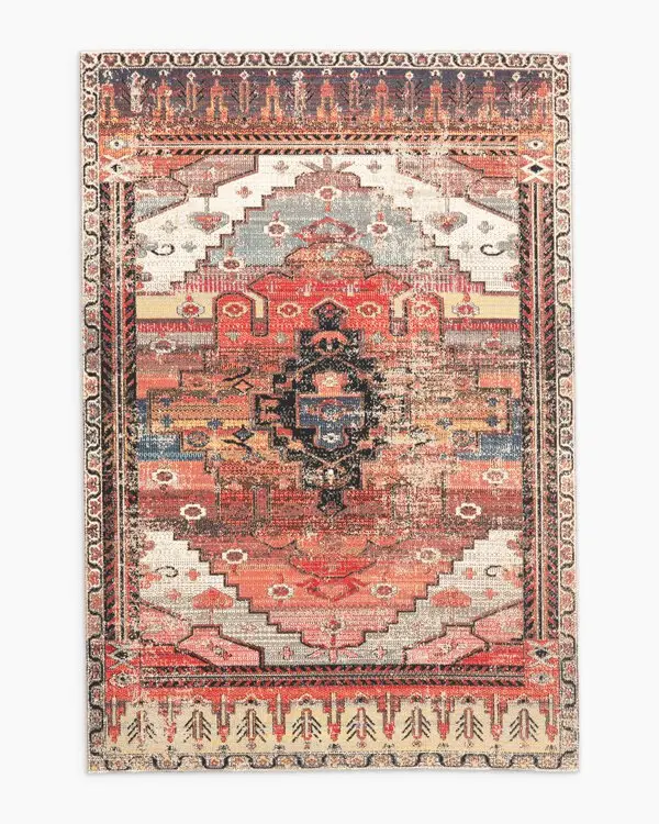 Quince Isadora Performance Rug - Rust