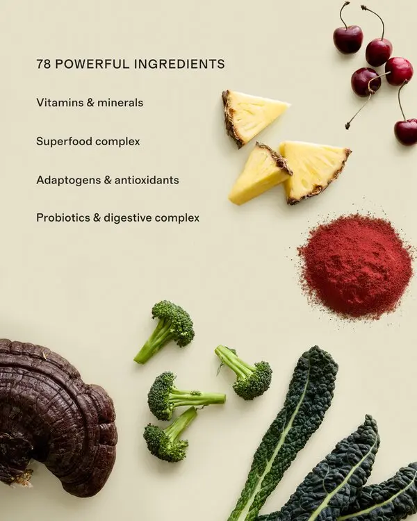 Quince Daily Superfood Greens, Vitamins