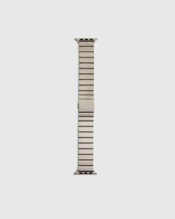 Quince Titanium Smartwatch Band - Silver