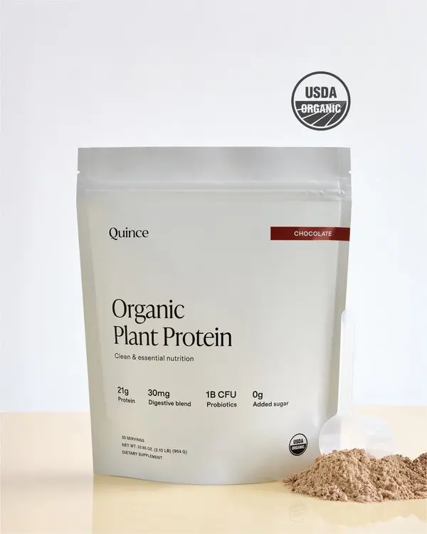 Quince Certified Organic Plant Protein - Chocolate