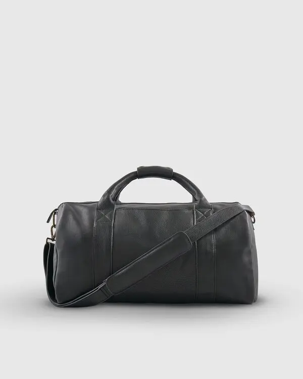 Quince Nappa Leather Duffle Bag