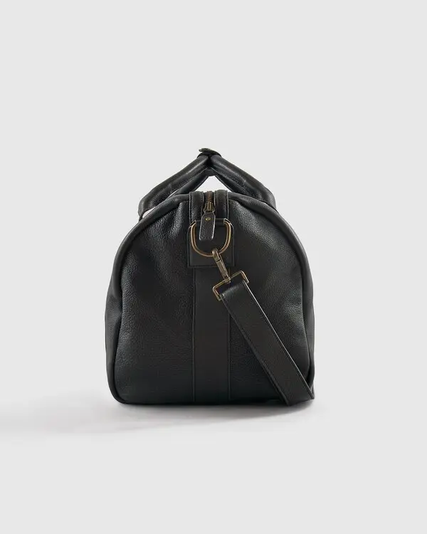 Quince Nappa Leather Duffle Bag