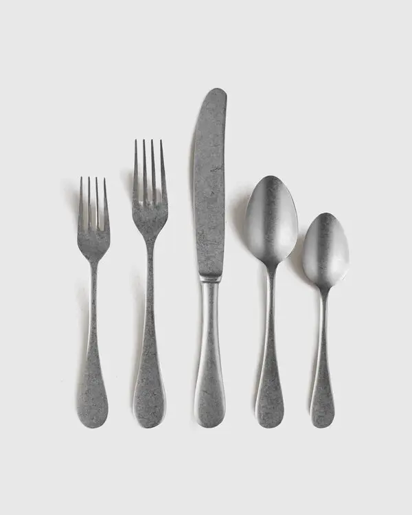 Quince Mepra Brescia Flatware 20-pc Set - Vintage Stainless Steel