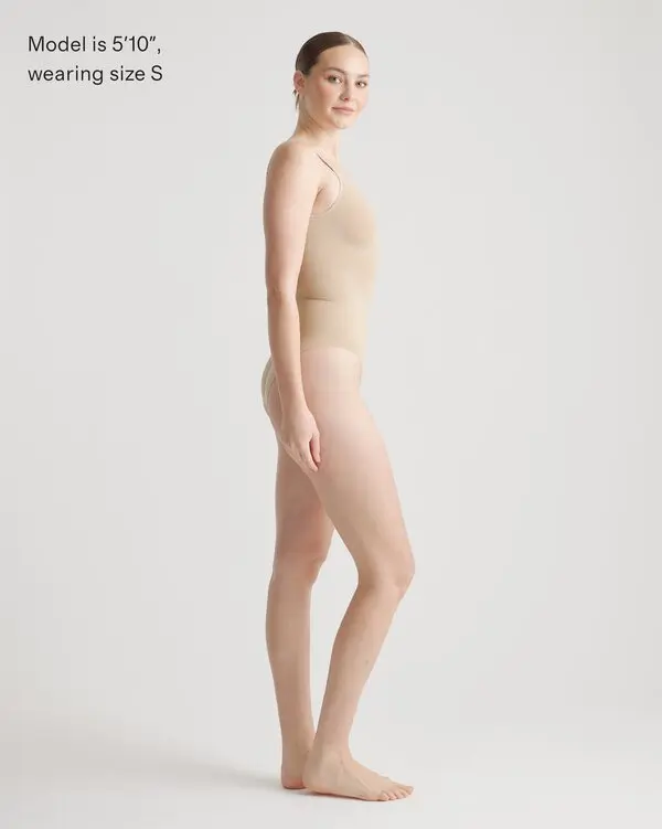 Quince Sculpting Bodysuit - Clay