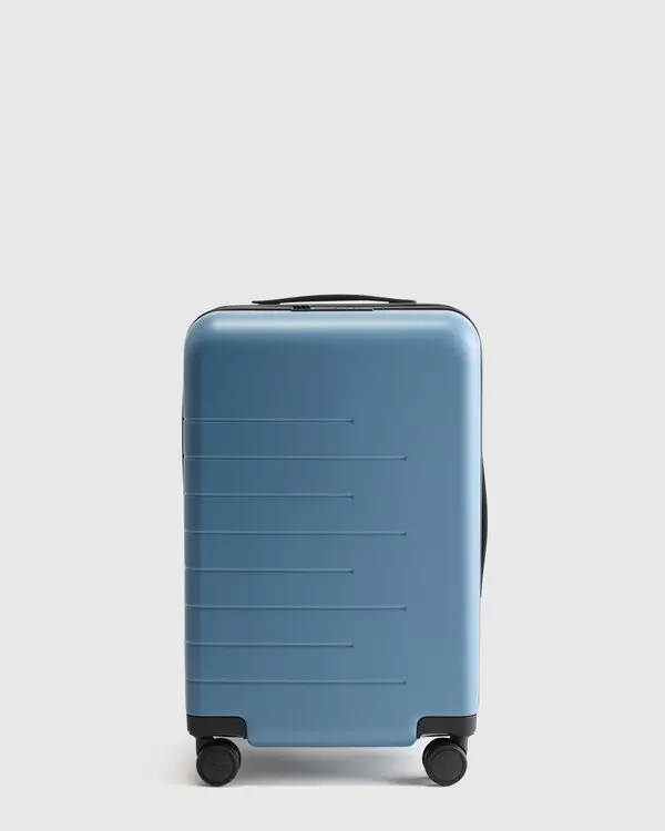 Quince Expandable Small Carry-on Suitcase - Blue