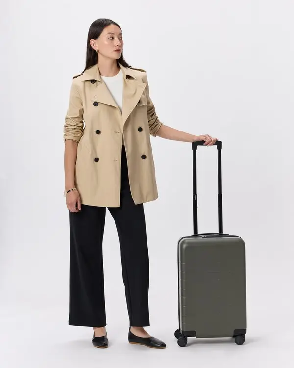 Quince Expandable Small Carry-on Suitcase - Olive