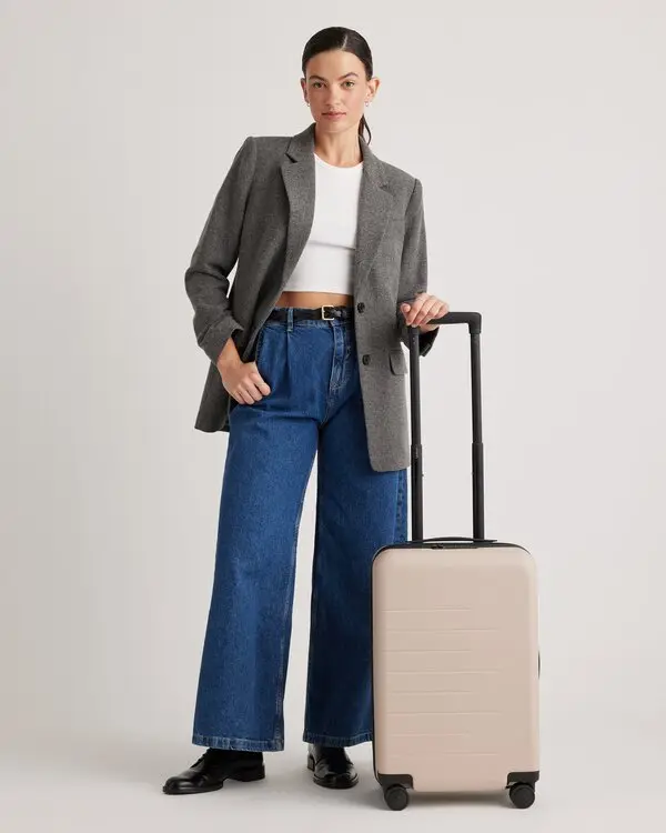 Quince Expandable Small Carry-on Suitcase - Tan