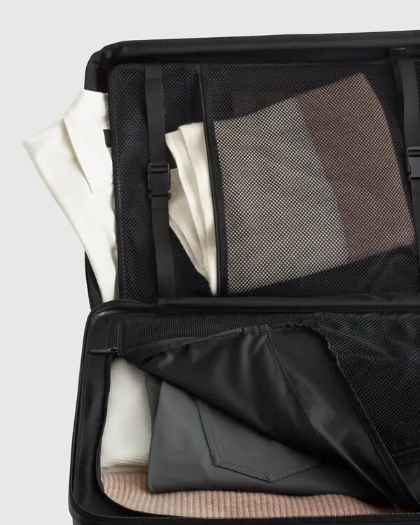 Quince Expandable Medium Check-in Suitcase - Tan