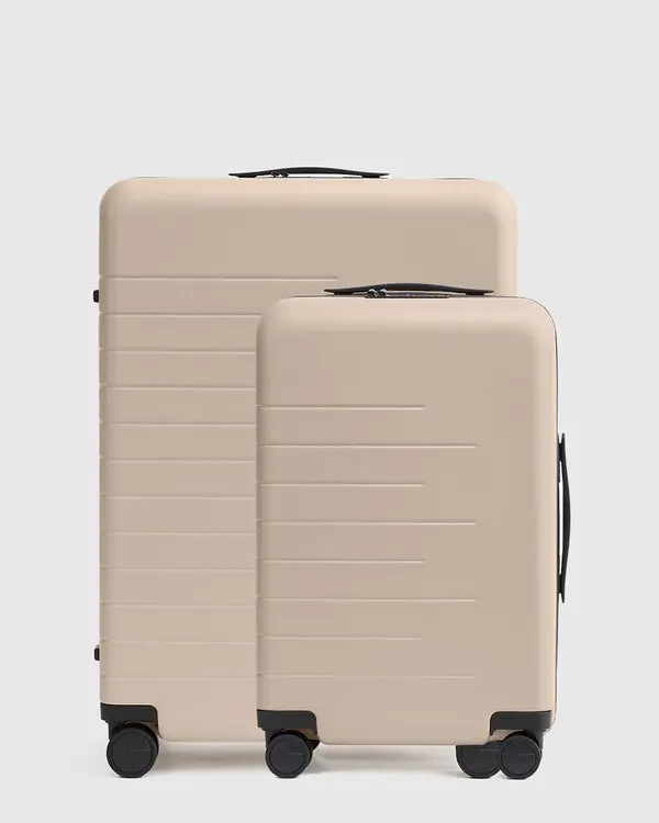 Quince Carry-on And Large Check-in Suitcase Set - Tan