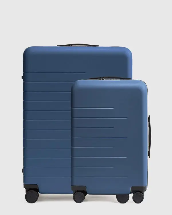 Quince Luggage Set - Navy