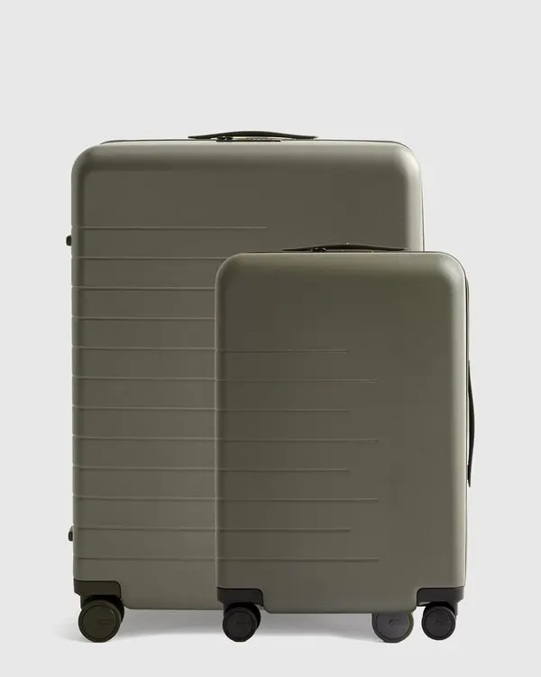 Quince Luggage Set - Olive