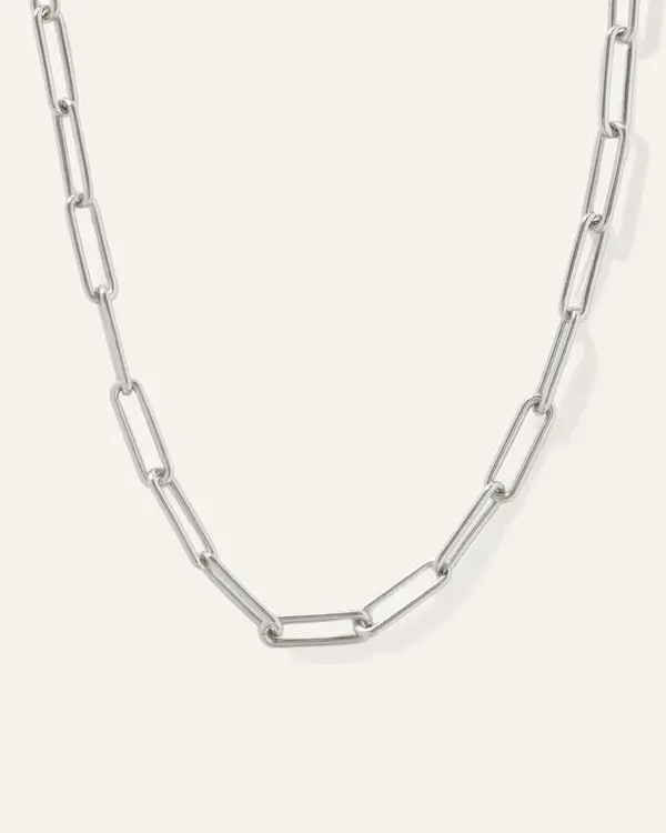 Quince Bold Paperclip Chain Necklace - Sterling Silver