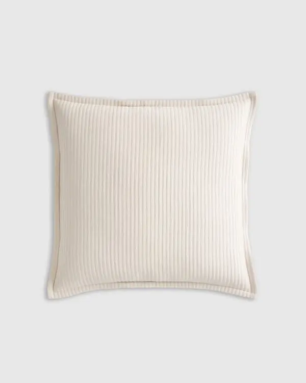 Quince Matelasse Sham - Sand