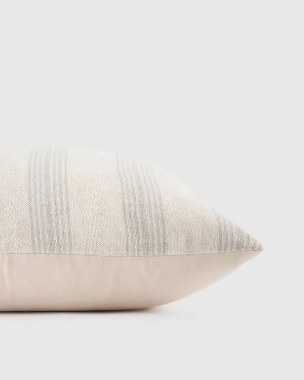 Quince Neutral Stripe Pillow Cover