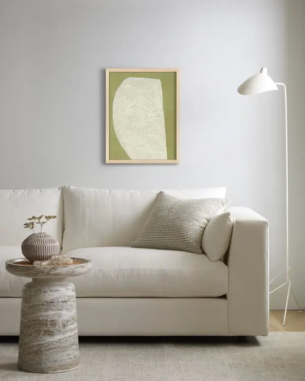 Quince Pod Stephanie Dennis, Wood Frame - Maple