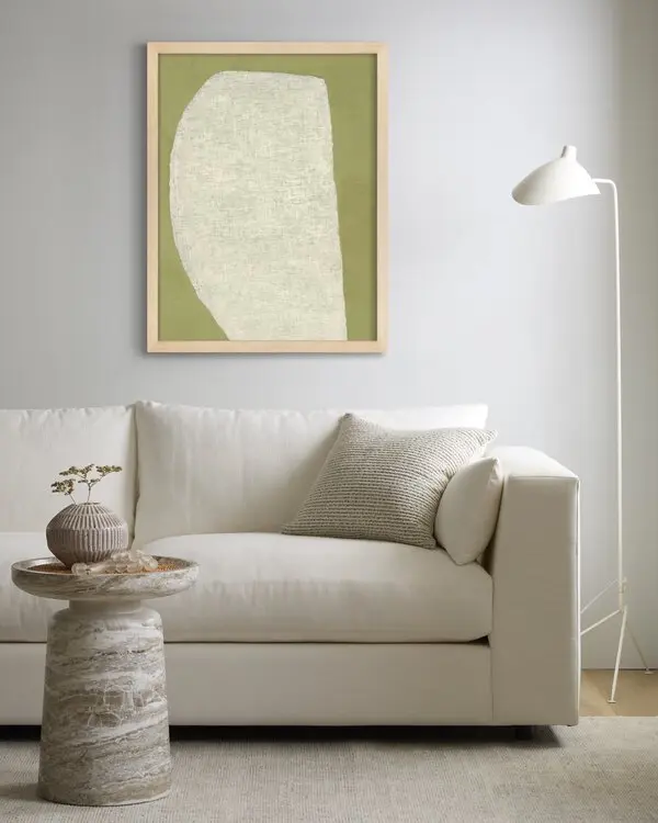 Quince Pod Stephanie Dennis, Wood Frame - Maple