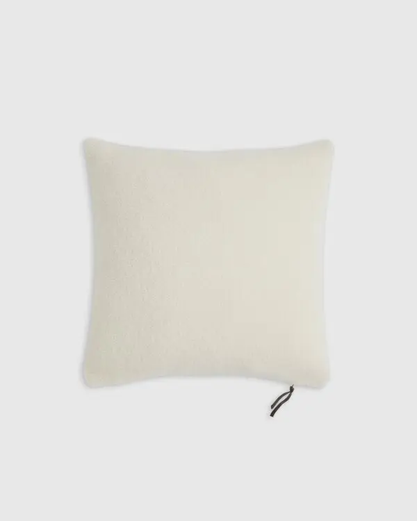 Quince Alpaca Boucle Pillow Cover - Ivory