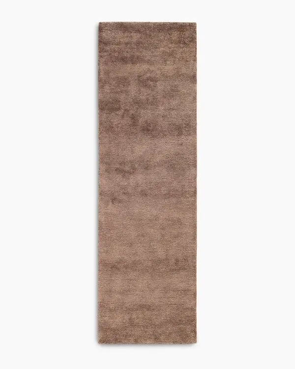 Quince Ace Washed Jute Rug - Brown