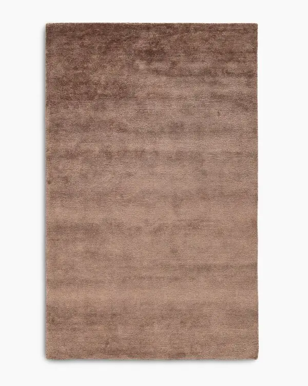 Quince Ace Washed Jute Rug - Brown