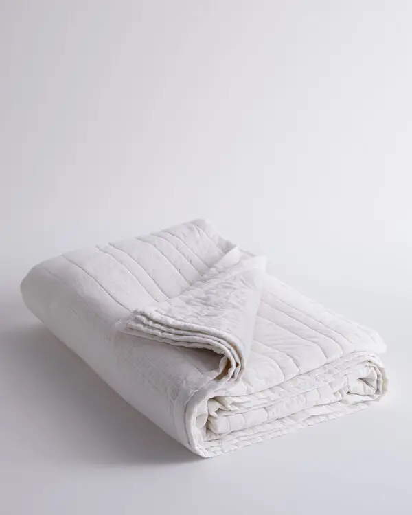 Quince Quilt - White