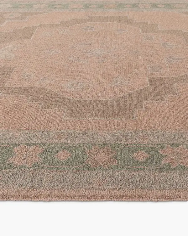 Quince Ami Wool Rug - Soft Blush