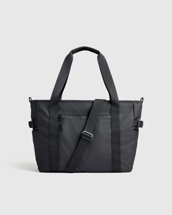 Quince Weatherproof Utility Tote - Black