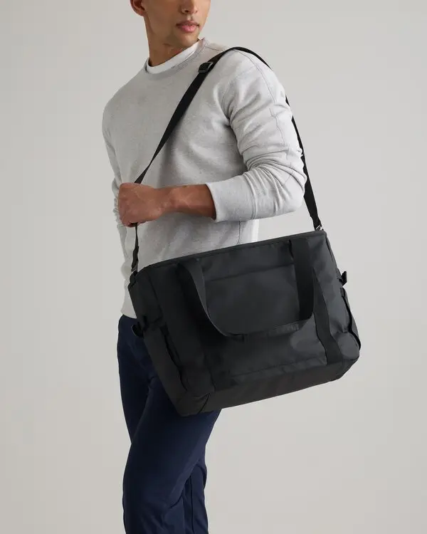 Quince Weather Proof Utility Tote - Black