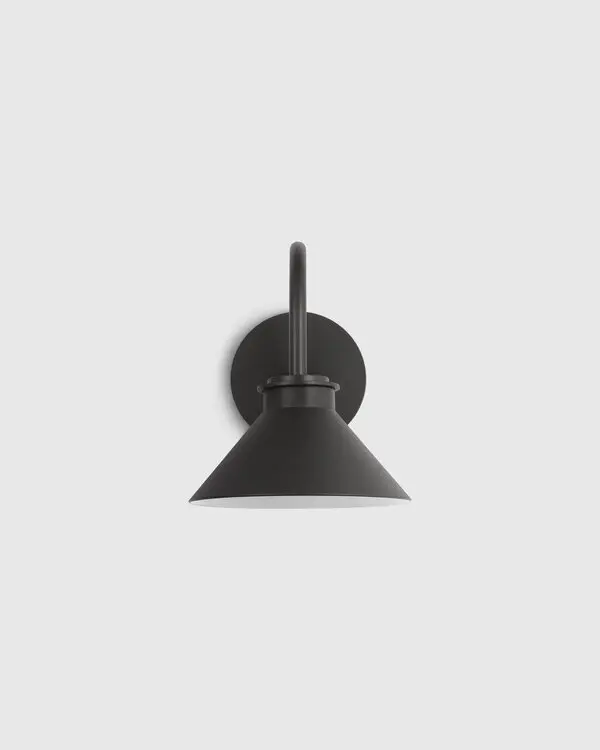 Quince Contemporary Steel Indoor/outdoor Barn Sconce