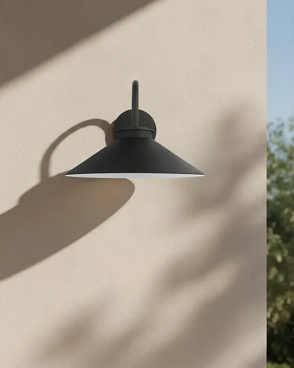 Quince Contemporary Steel Indoor/outdoor Barn Sconce