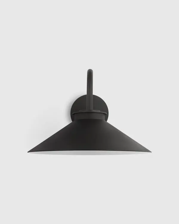 Quince Contemporary Steel Indoor/outdoor Barn Sconce