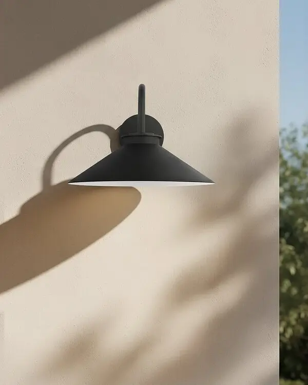 Quince Contemporary Steel Indoor/outdoor Barn Sconce