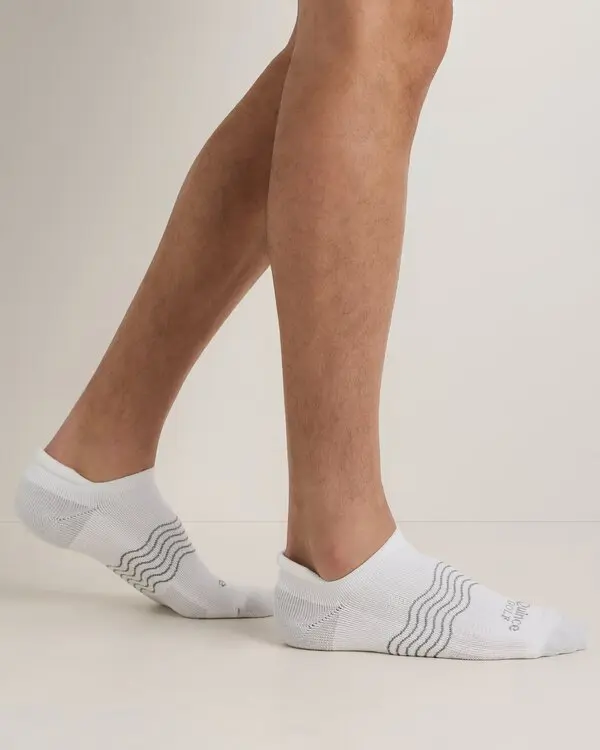 Quince Performance Golf Ankle Socks 4-pack - White