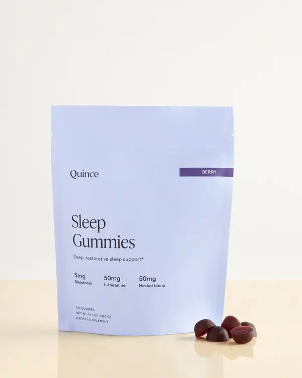 Quince Plant-based Sleep Gummies - Berry
