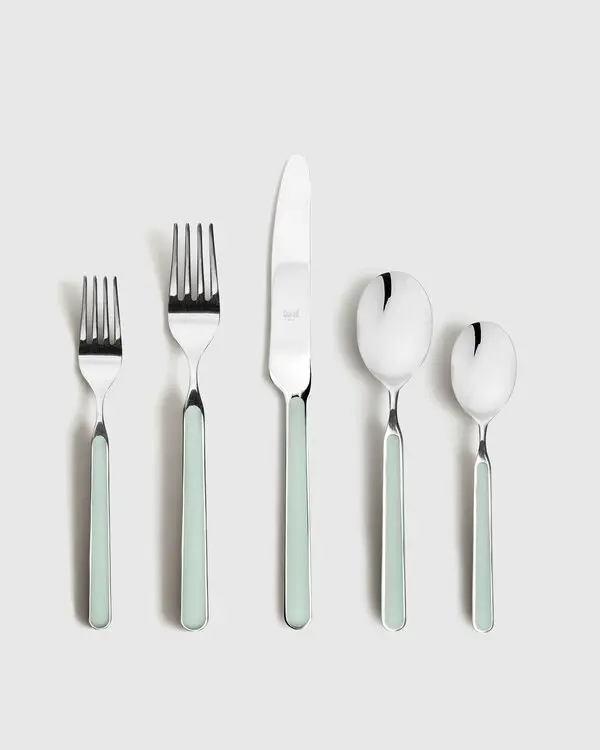 Quince Mepra Fantasia Flatware 20-pc Set - Sage