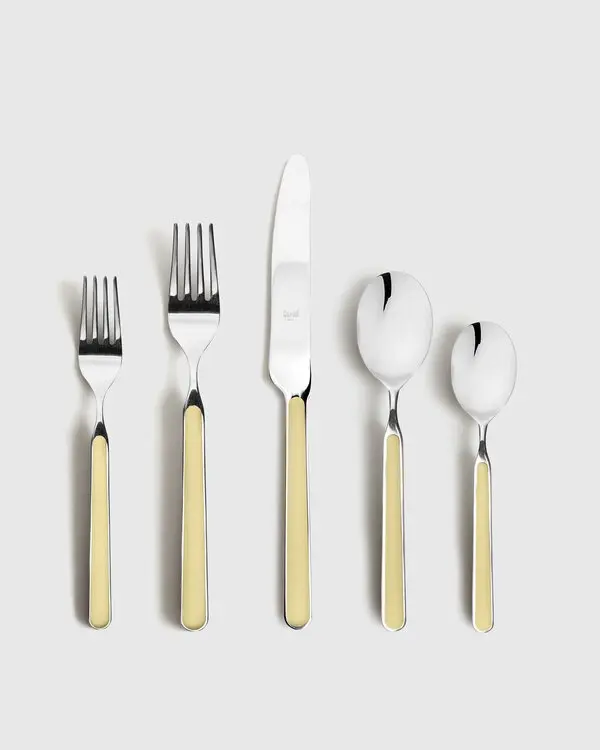 Quince Mepra Fantasia Flatware 20-pc Set - Vanilla