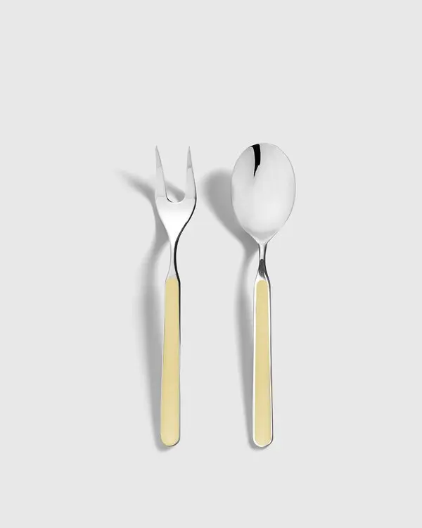Quince Mepra Fantasia 2-pc Serving Utensil Set - Vanilla