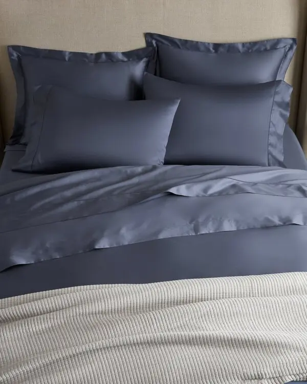 Quince Signature Giza Cotton Sateen Sham Set - Mineral