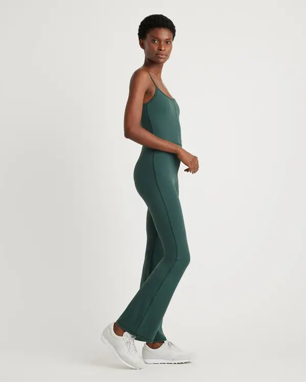 Quince Ultra-form Kick Flare Jumpsuit