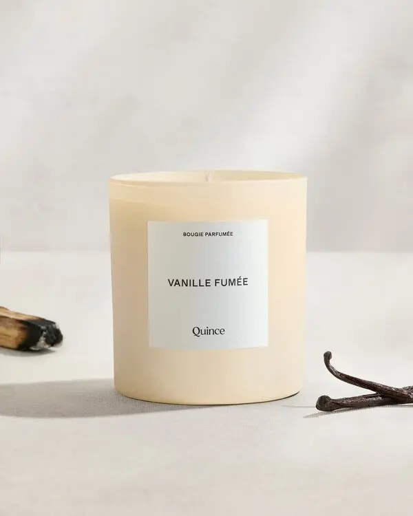 Quince Vanille Fumé Candle, Plant-based Wax - One-color