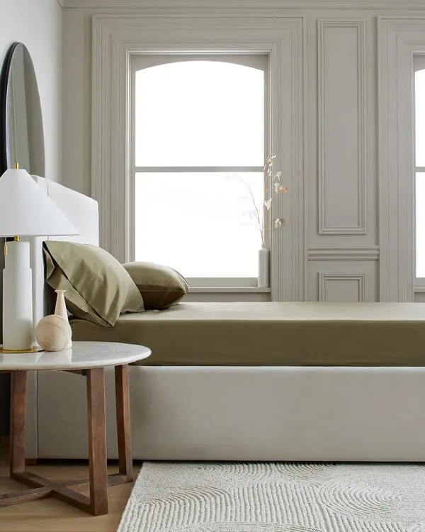 Quince Luxury Organic Sateen Fitted Sheet Set