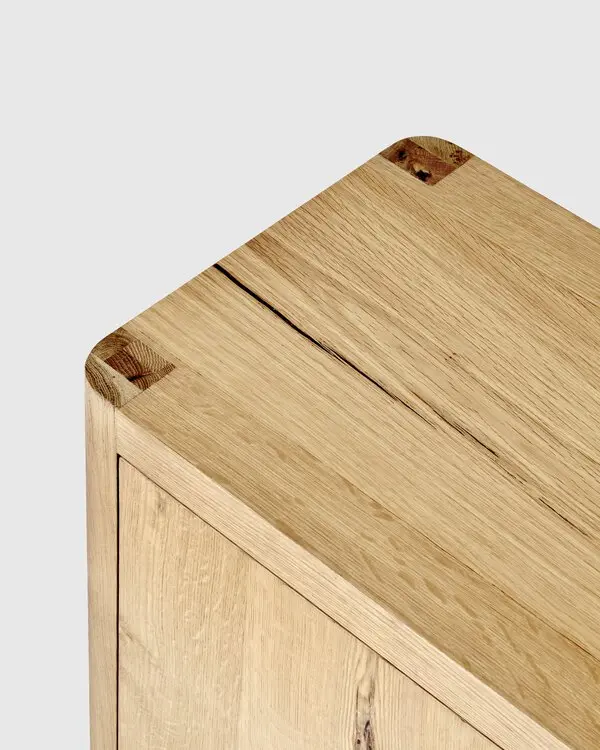 Quince Rustic Oak Sideboard