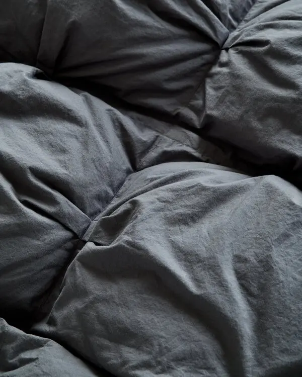Quince Cotton Pintuck Comforter - Nightfall