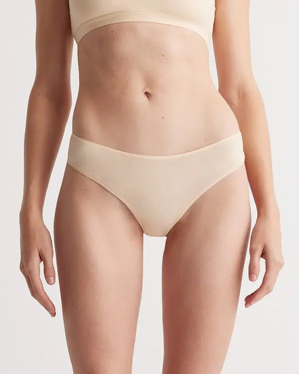 Quince Second Skin Thong - Beige