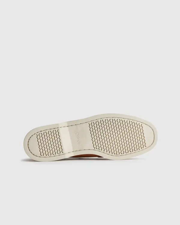 Quince Water Resistant Leather Boat Shoe