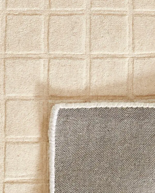 Quince Lennox Hand-loomed Wool Rug - Ivory