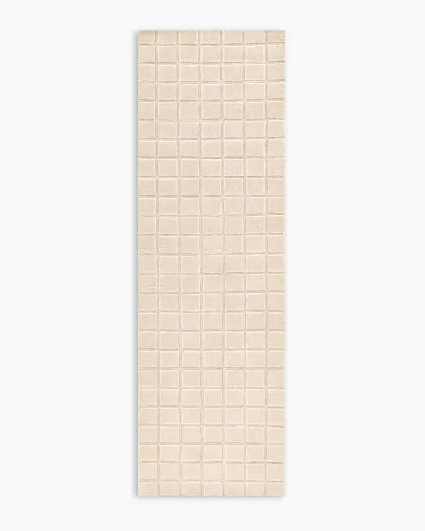 Quince Lennox Hand-loomed Wool Rug - Ivory
