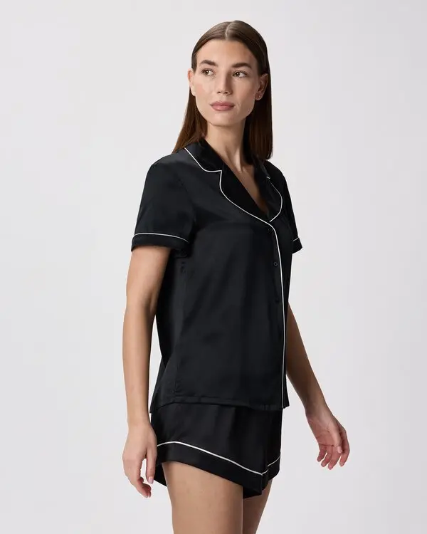 Quince Satin Pajama Shorts