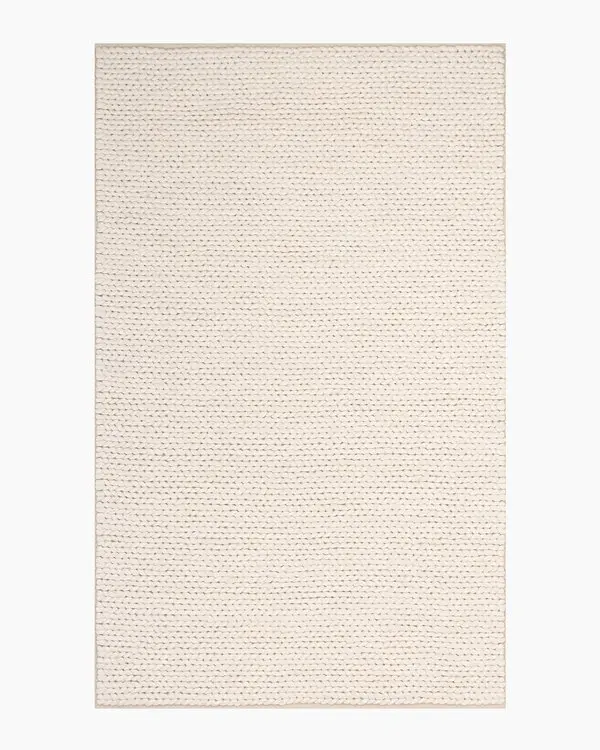 Quince Chunky Hand Braided Wool Rug - Neutral
